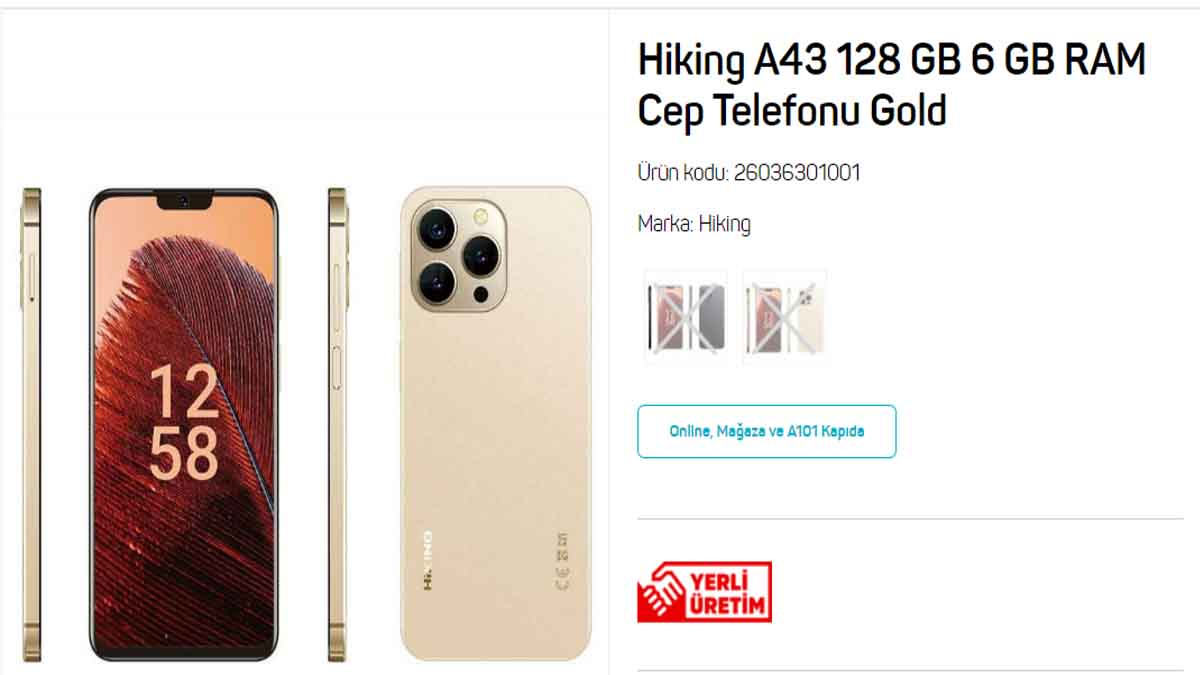 Hiking A43 Kullanıcı Yorumları (2023) Cep Telefonu Alınır mı?